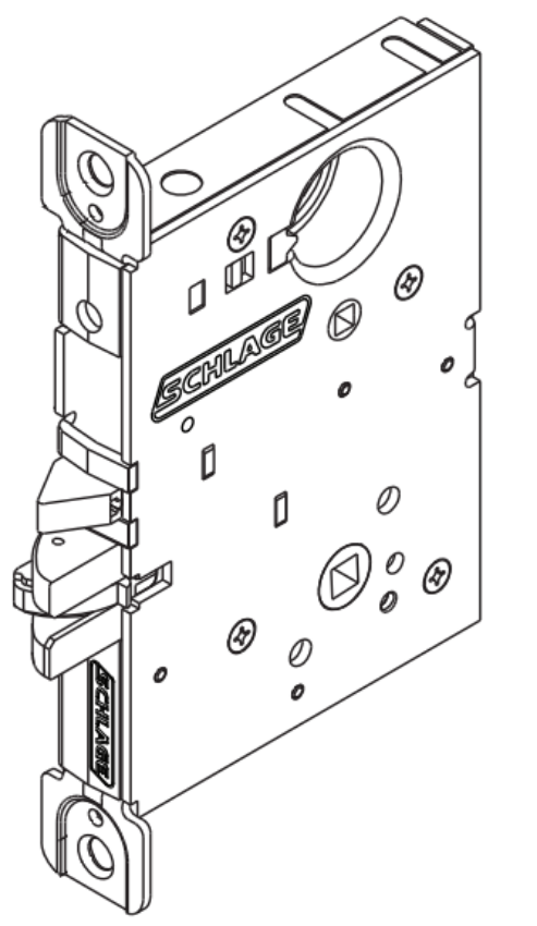 Security Parts. L283-134 Mortise Lock Case, For Use with L9026/80